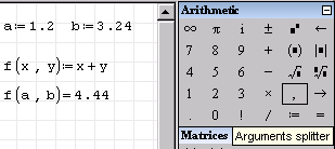 Functions - SMath Studio Wiki